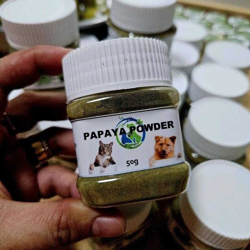 Papaya powder for Pet 50g 6月-x230 | Shopee Philippines