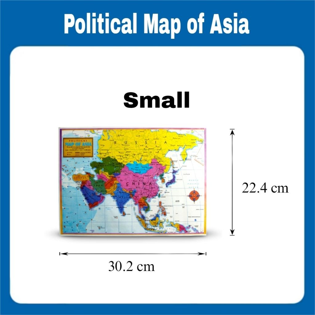 Political Map World, Philippines, Asia + Periodic Table Small / Big ...