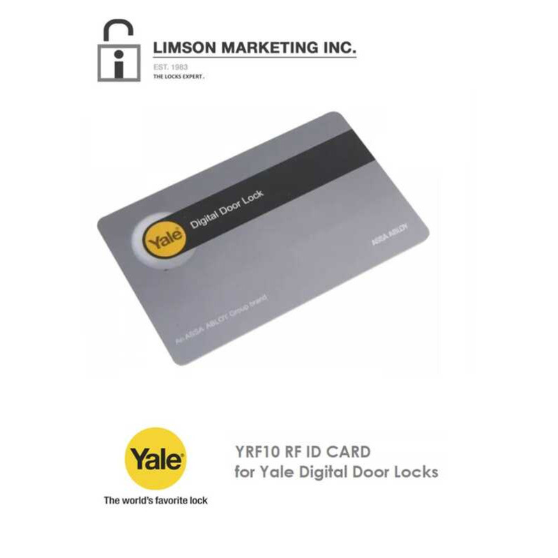 Yale Yrf10 RFID Access Card For Digital Locks (1Pc) | Shopee Philippines