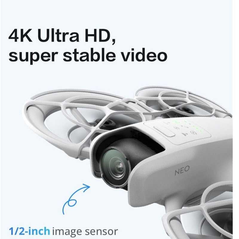 DJI Neo Drone Light & Portable Palm Takeoff & Landing. AI Subject ...