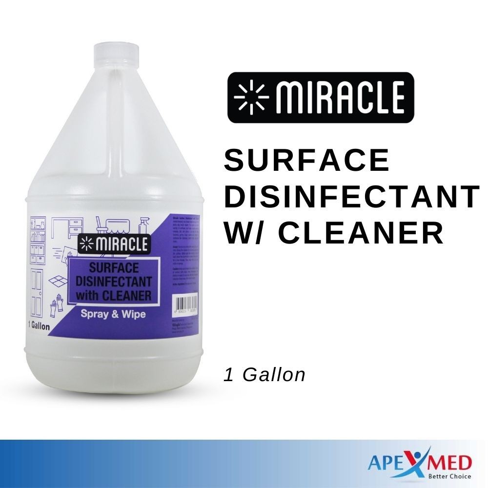 Miracle Surface Disinfectant with Cleaner - 1 Gallon | Shopee Philippines