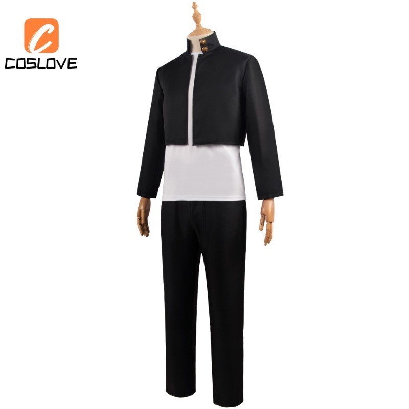 Anime Jujutsu Kaisen Haibara Yu Cosplay Clothing Full Set Costume Black ...