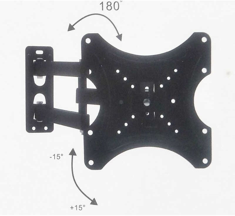 CP-302 14- Cantilever Type Extend Swivel and Revoe Monitor / TV Wall ...