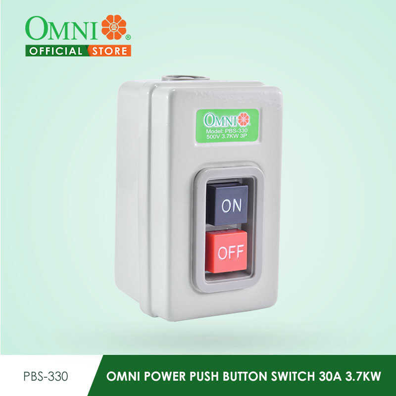 OMNI Power Push Button Switch 15A 2.2KW - PBS-315-PK | Shopee Philippines