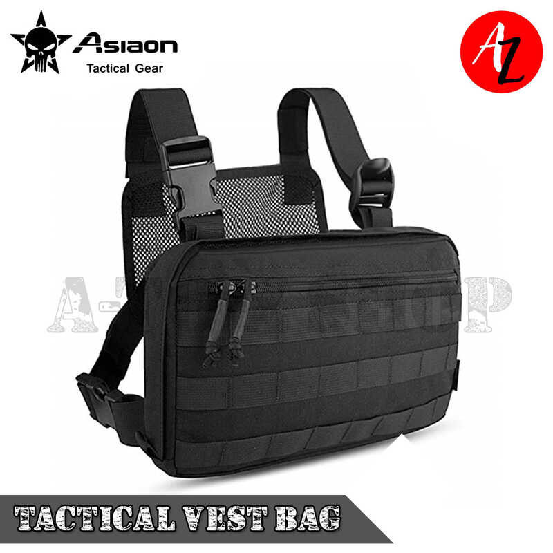 Cordura ASIAON 2020 Fabric EDC Concealed Carry Tactical Vest Chest Rig ...