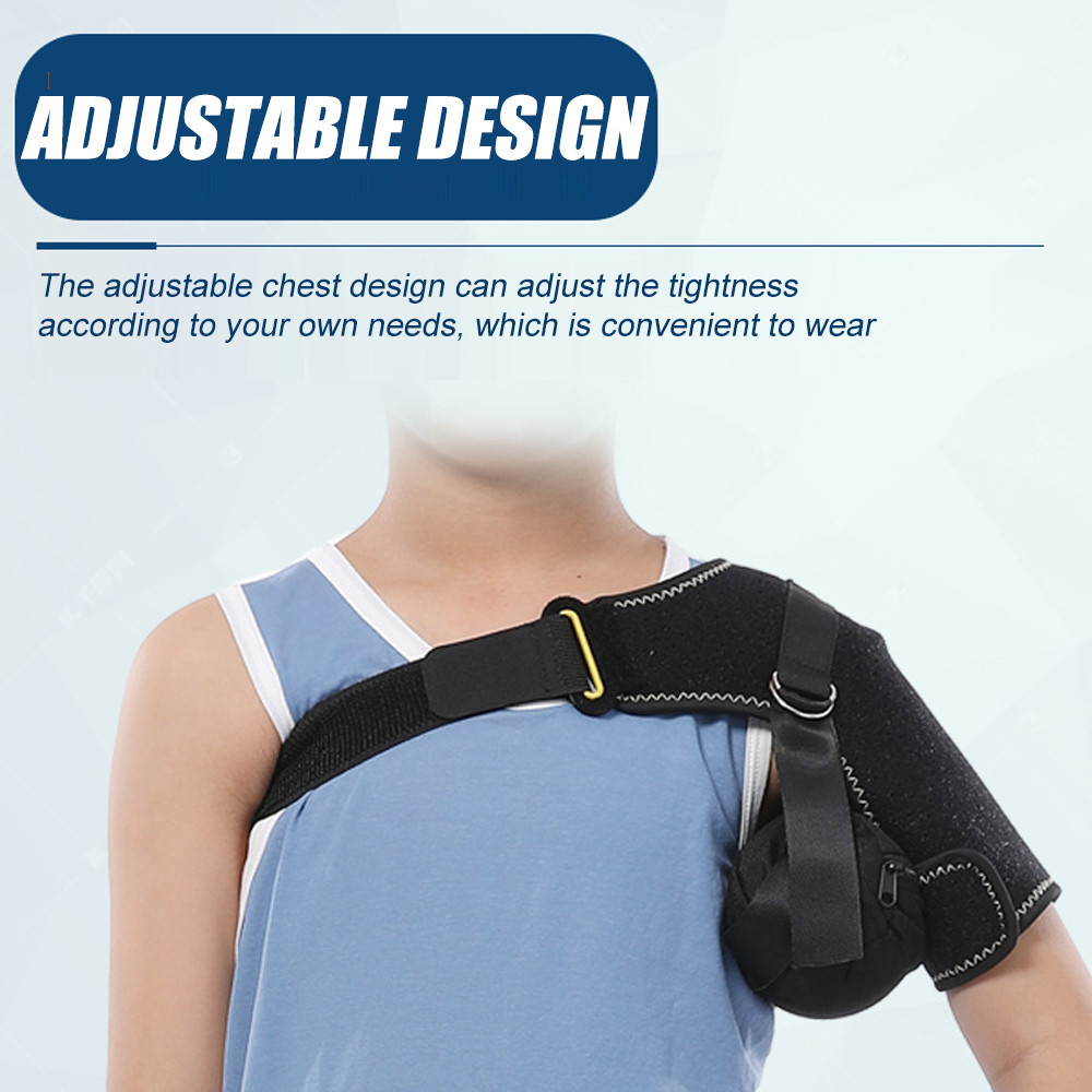 4-12 Years Kids Shoulder Support Brace Shoulder Recovery Sleeve for ...