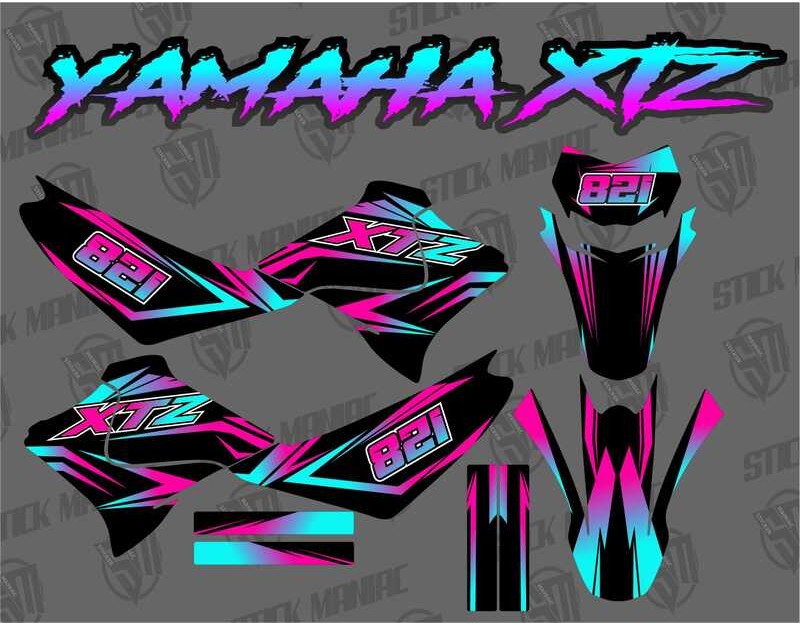 XTZ ☍ Yamaha Decals Sticker, Laminated | Shopee Philippines