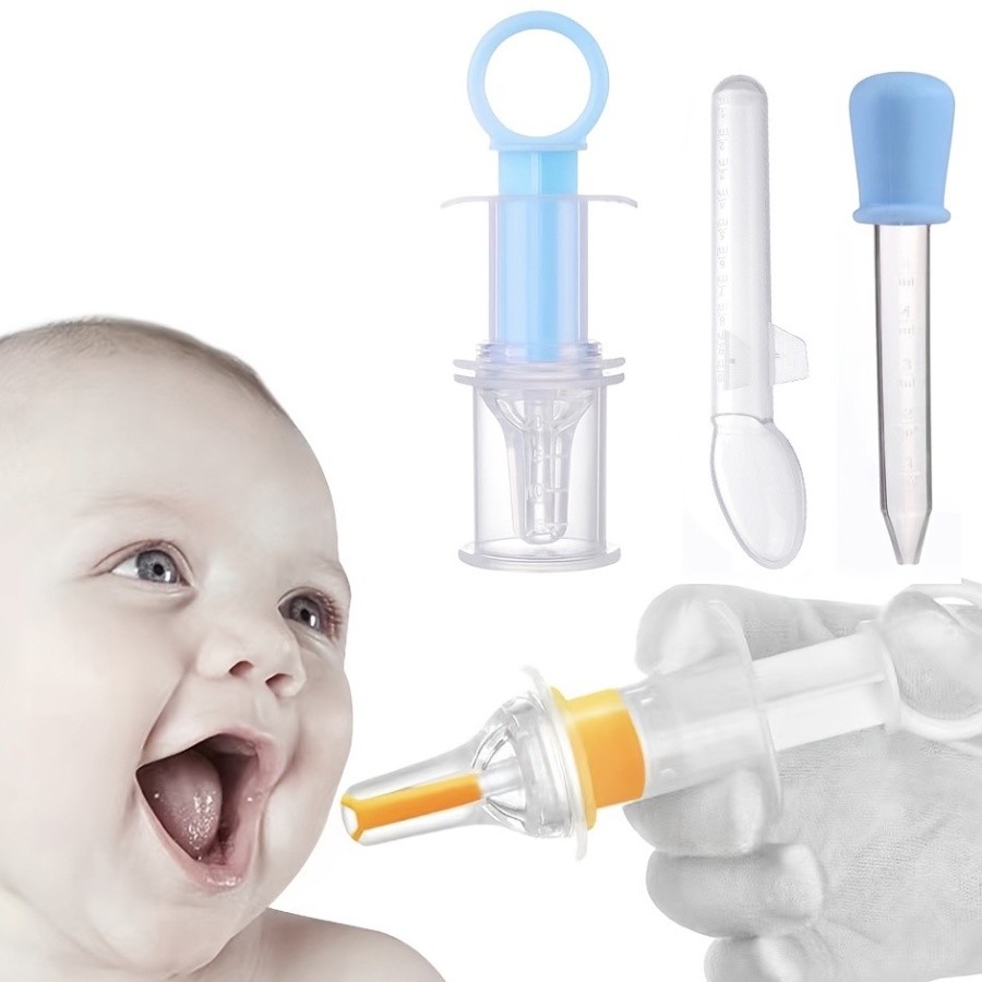 3 Pack Baby Silicone Medication Dispensers / Baby Feeder / Feeding ...