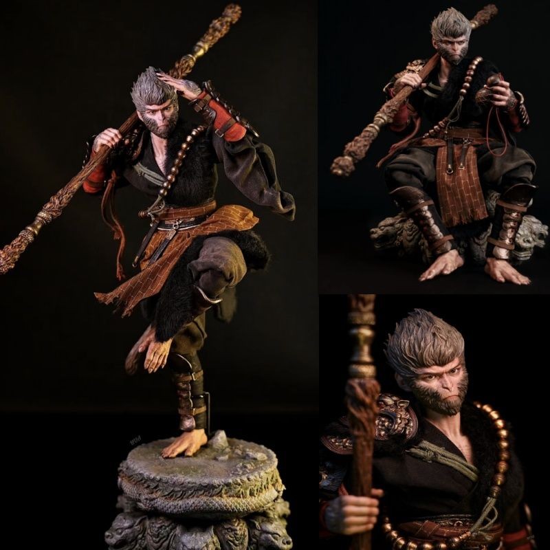 Black Myth Wukong Movable Figure Model Sun Wukong Gk Game Peripheral ...