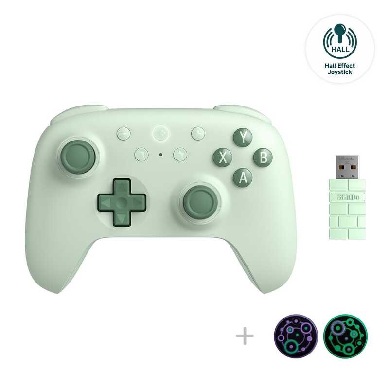 2C 8Bitdo Ultimate Effect Joystic Hall Triggers Wireless Controller for ...
