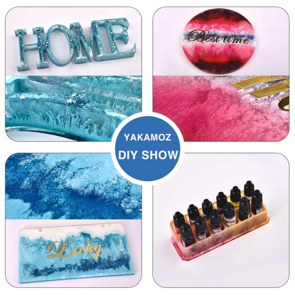 1 Pigment Kit Art Alcohol Liquid Colorant Dye Ink Diffusion DIY Epoxy ...