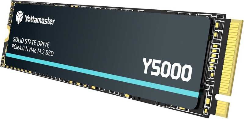 SSD Yottamaster 2TB PCIe 4.0, Up to 5,200MB\/s, M.2 2280 NVMe Internal ...