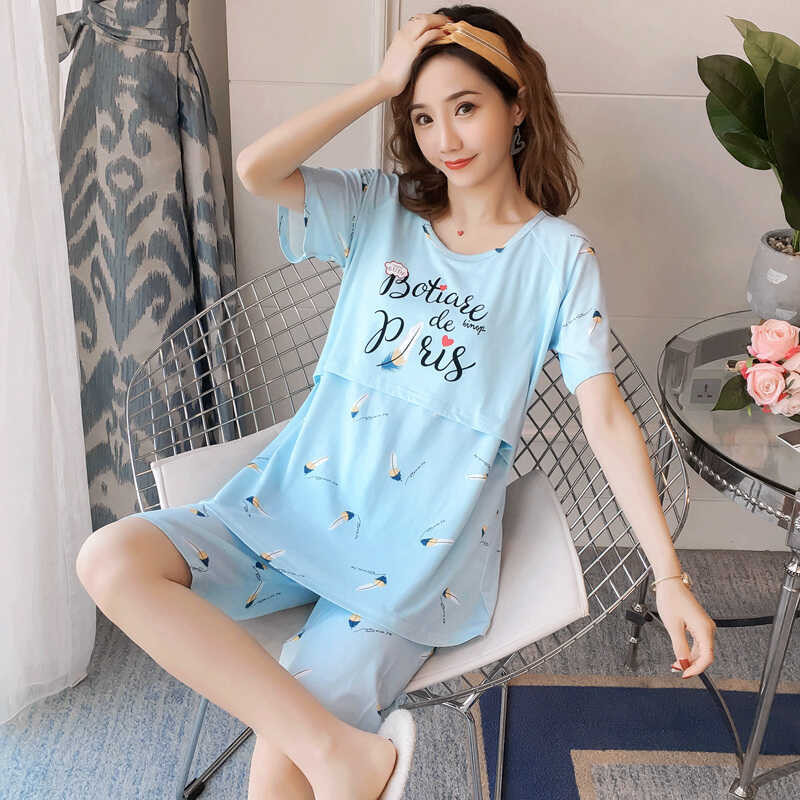 & Mga Damit Na May Maikling Manggas Sa Buwan Sa Tagsibol At Tag-Init ...