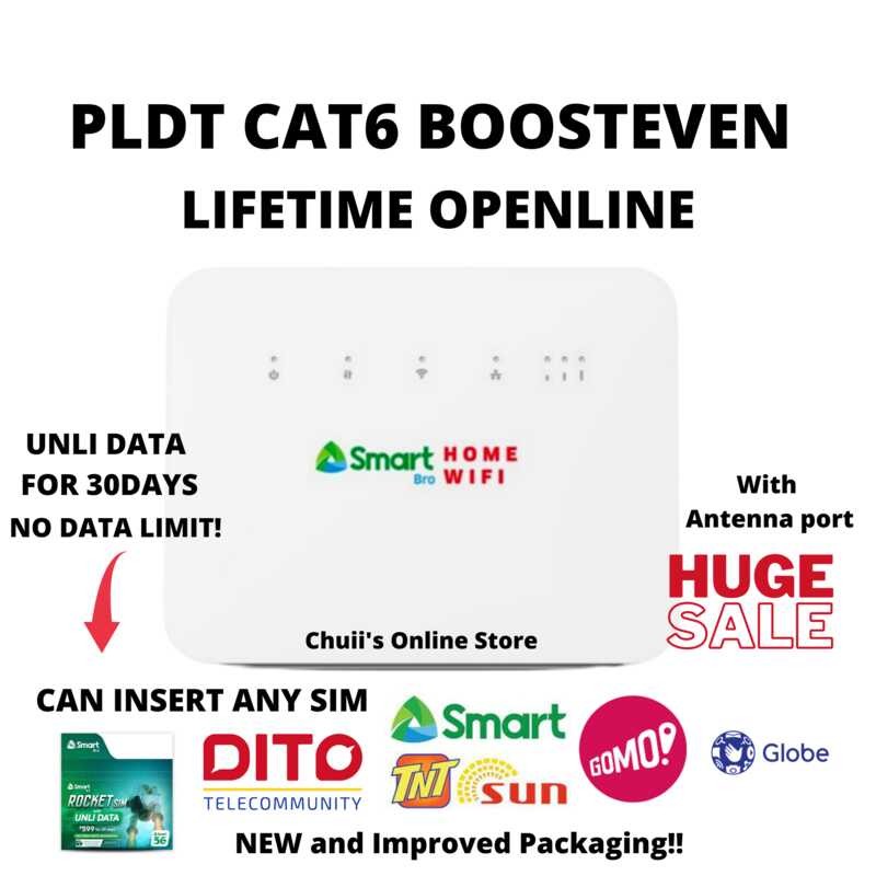 Cat6 PLDT BOOSTEVEN R281(Optional For Opene/Antenna) SMART HOME WIFI ...