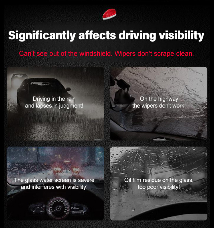 Windshield Cleaning Coating Highly effective stain removal Quick Stain ...