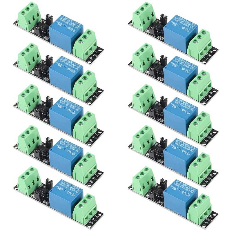 1 Channel 10Pcs DC 3V\/3.3V Power Switch with Optocoupler Relay Module ...