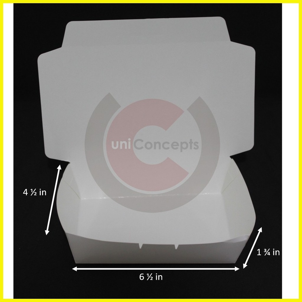 Paper High Meal Box (50pcs/pack) | Shopee Philippines