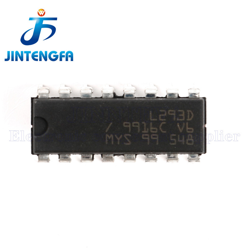 10PCS L293 L293D L293DD DIP SMD DIP16 SOIC-20 Dual Full-bridge Driver ...