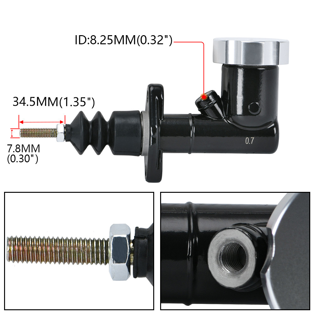 RESO 0.7 General Racing Car Race Clutch Master Cylinder For Drift ...