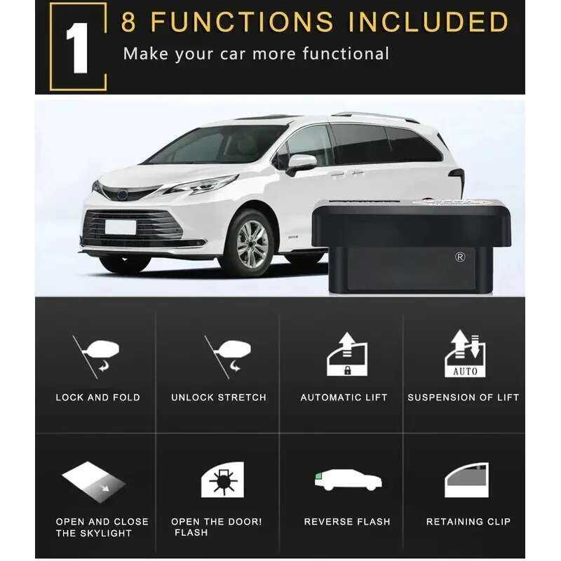 A Car Auto Speed Lock Electric Lifter Power Window Open Close For ...