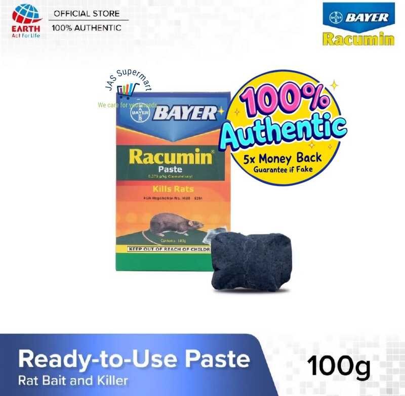 Racumin Killer Paste 100G – Bayer Lason Sa Daga Rat Poison For Big Rats ...