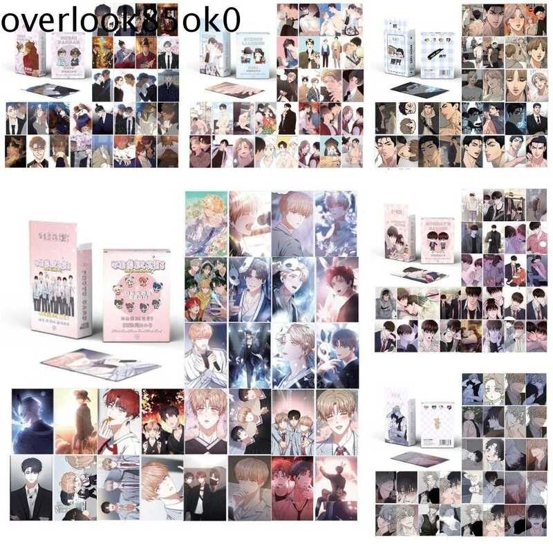 TRASTO Jinx Paper Anime Peripheral Jkorean Double Male Comics Cards ...