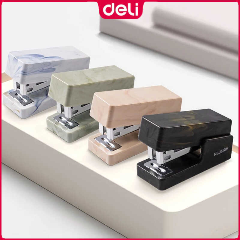 Deli Nusign Ns083c Stapler 1 Set School Office Equipment | Shopee ...
