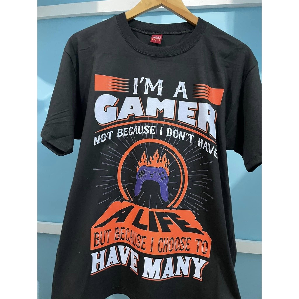 Gamers - Video Games - Gaming Statement Shirts Collection (DTF Print ...