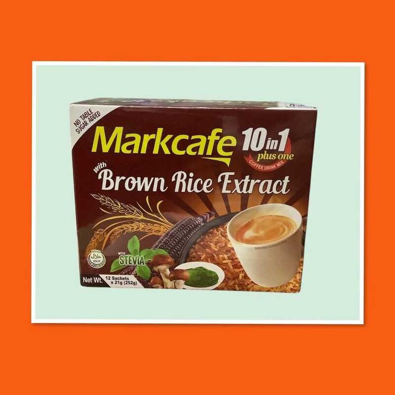 (4,8,12 Sachets) Markcafe 10 In 1 Plus One Coffee Brown Rice Extract ...