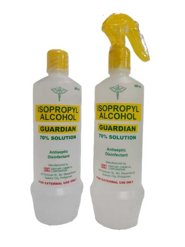 GUARDIAN Alcohol Isopropyl 70% 500Ml | Shopee Philippines