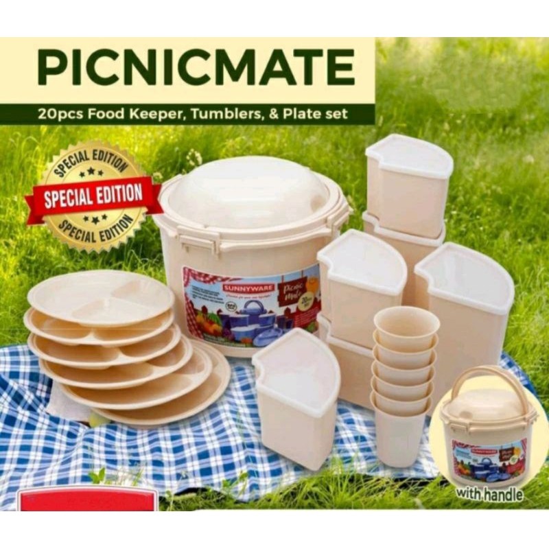 20 in 1 PICNICMATE SET Pang Outing, Pang Beach, Pang Picnic Outdoor ...
