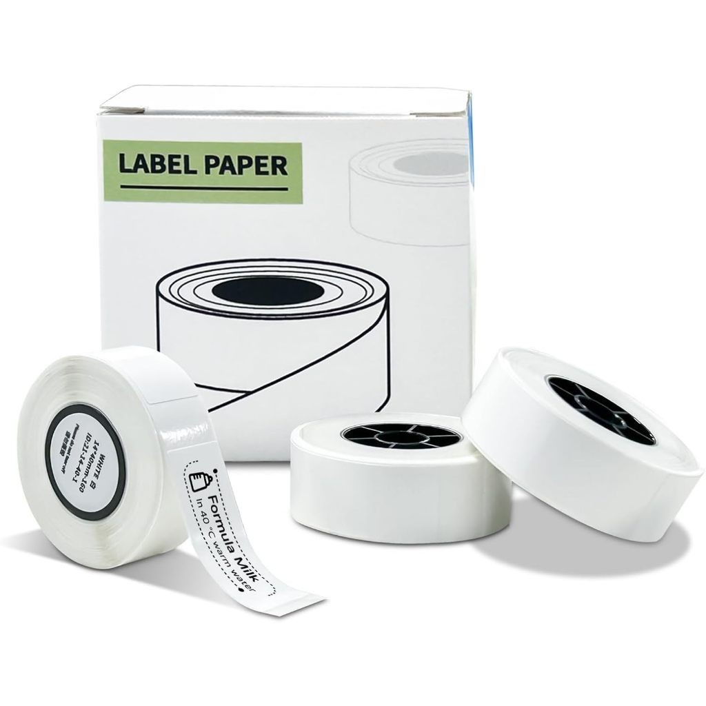 VOZY Label Paper Sticker self-adhesive Waterproof White Yellow Blue Red ...