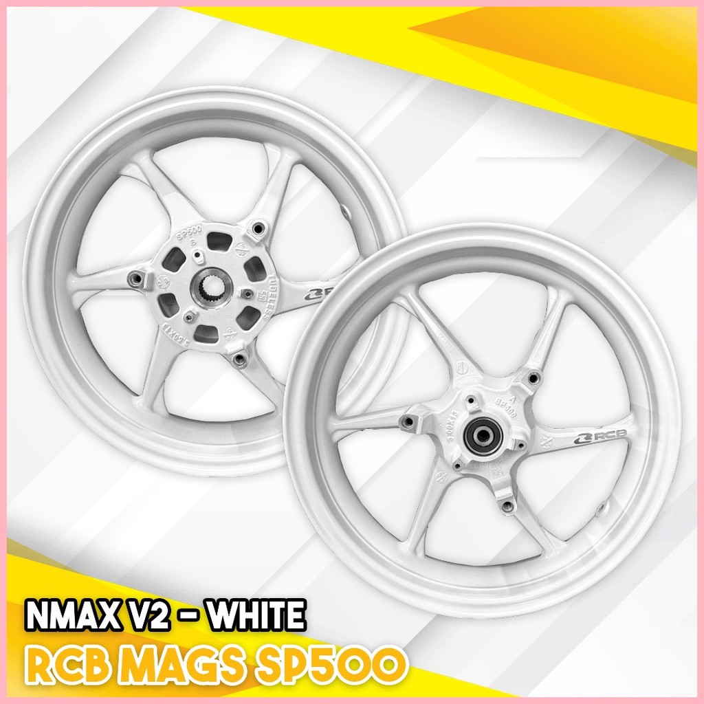 NEW RCB MAGS FOR NMAX V2 SP500 WHITE | Shopee Philippines