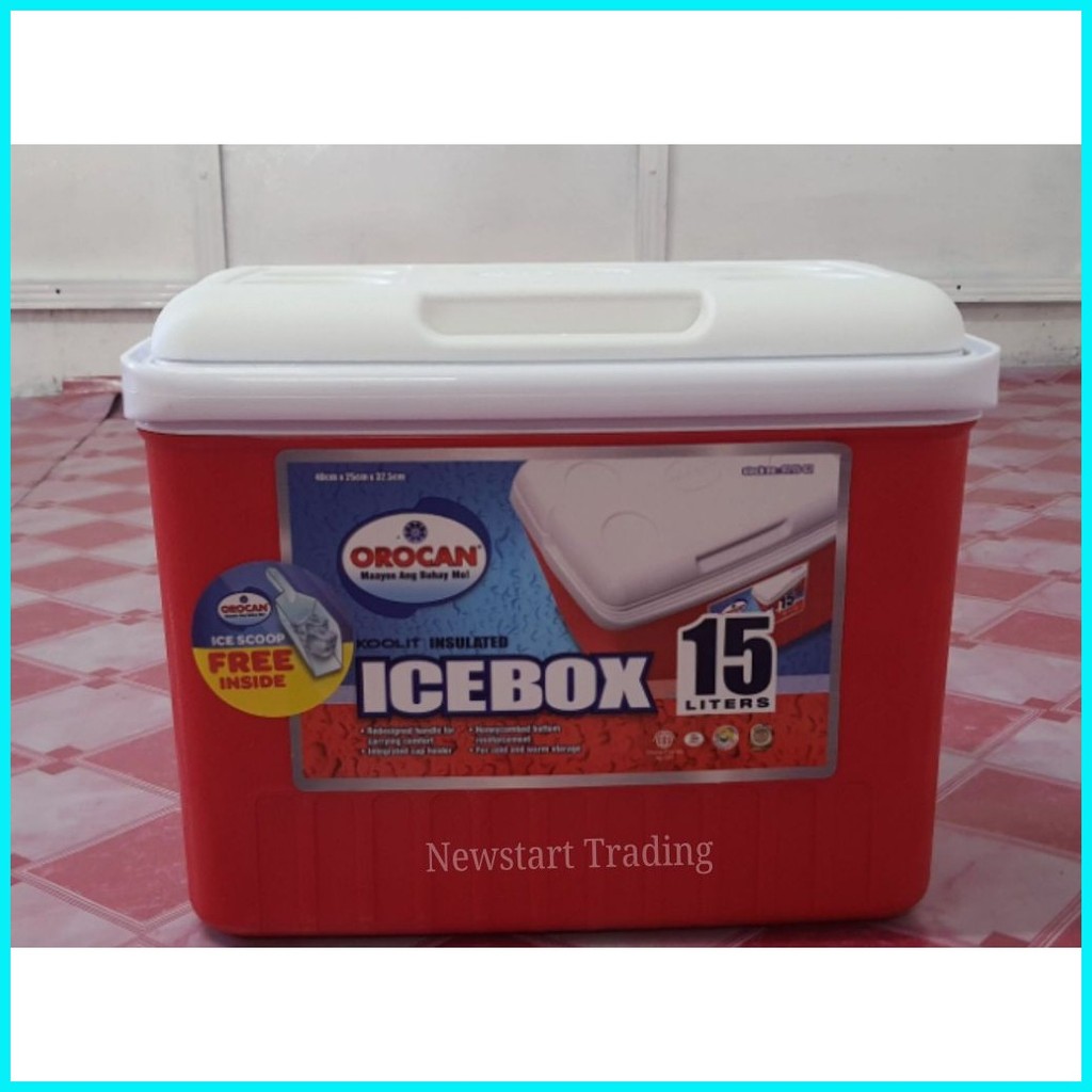 OROCAN INSULATED ICE BOX WITH FREE ICE SCOOPERS ( 5L/8L/15L/30L/45L ...