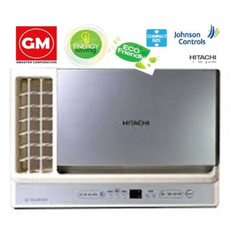 HITACHI 1.0Hp Ra-10Hvqc FULL DC (Compact) INVERTER WINDOW TYPE Aircon ...