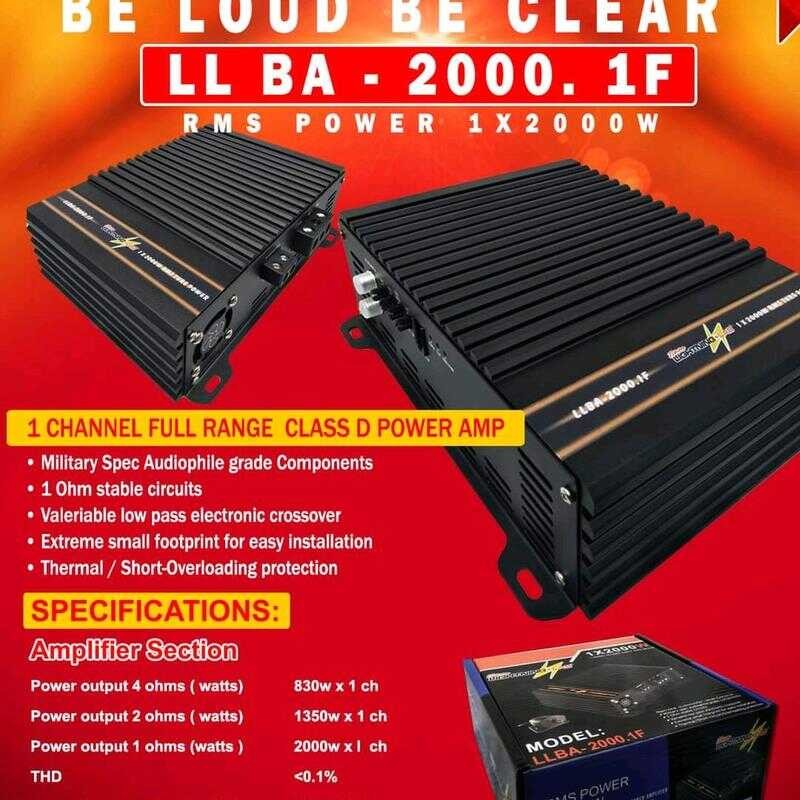 Lightning Lab Amplifier(Ba2000.1) | Shopee Philippines