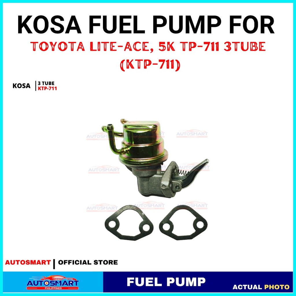 KOSA FUEL PUMP FOR Toyota Lite-Ace, 5k TP-711 3Tube (KTP-711) | Shopee ...