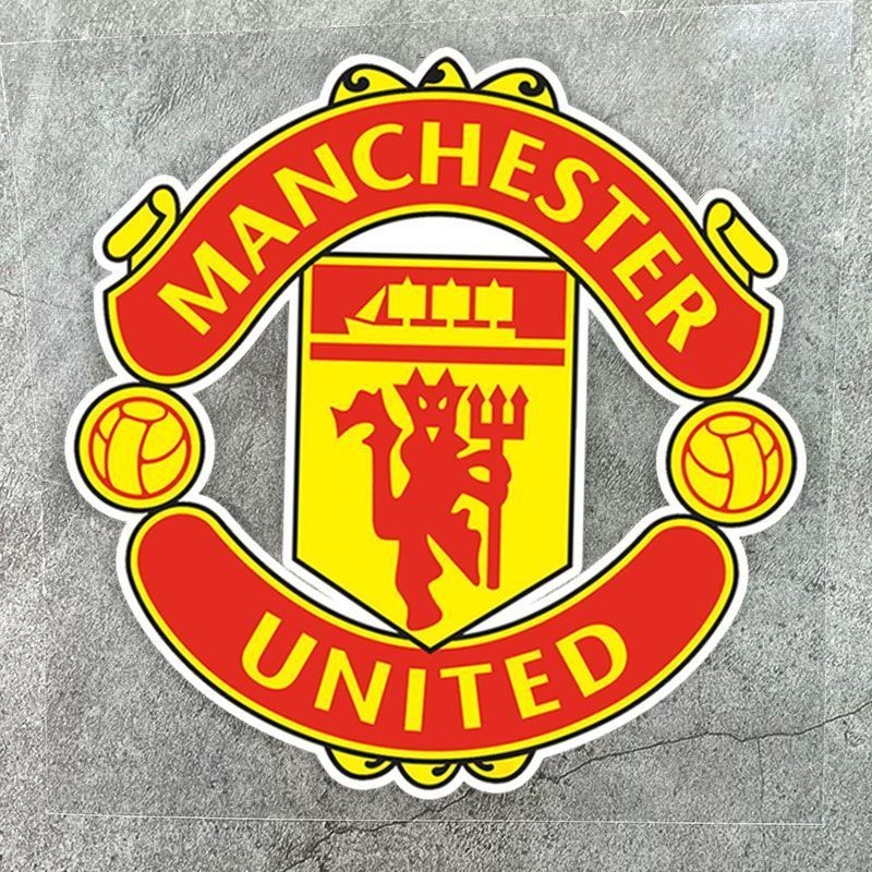 Manchester United Football Team Emblem logo Car Motorcycle Electric ...