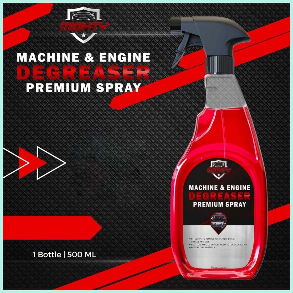 Machine & Engine Degreaser 500ml /1 Bottle (Mighty Premium Spray ...