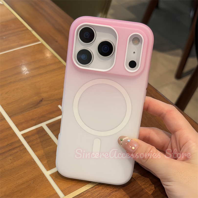 Magnetic Case For iPhone 11 12 13 15 16 14 17 Pro Max Plus 17Air 2 in 1 ...