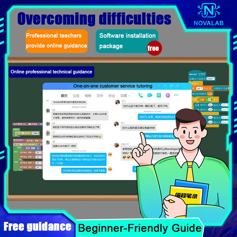 NovaLab Arduino Nano V3.0 Board Atmega328p Ch340g Chip With USB Cable ...