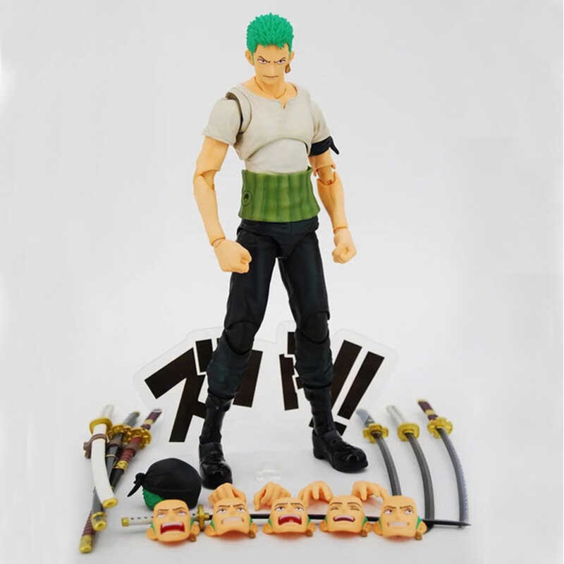 々 Anime One Piece Roronoa Zoro Past Blue Variable Articulated Boxed ...