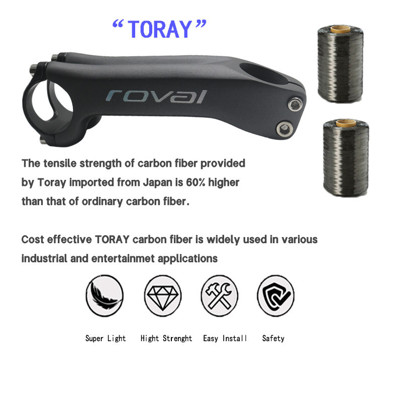 roval carbon stem carbon Bicycle road mtb Stem -6 °/-17° Mtb mountain ...
