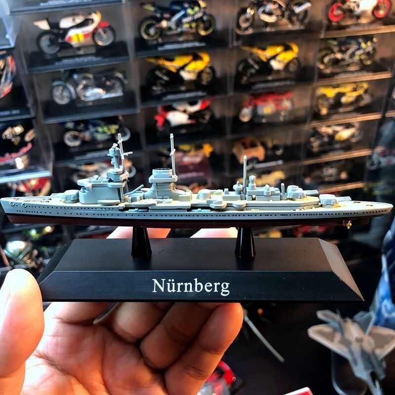 Battleship 1:1250 World German Navy Cruiser Nuremberg Military Static ...