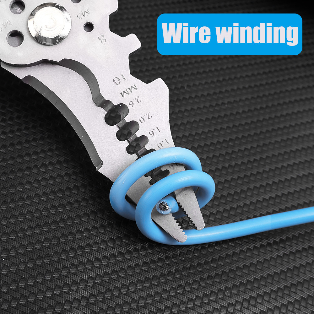 Adjustable Automatic Wire Stripper - Electrical Wire Crimper Cable ...