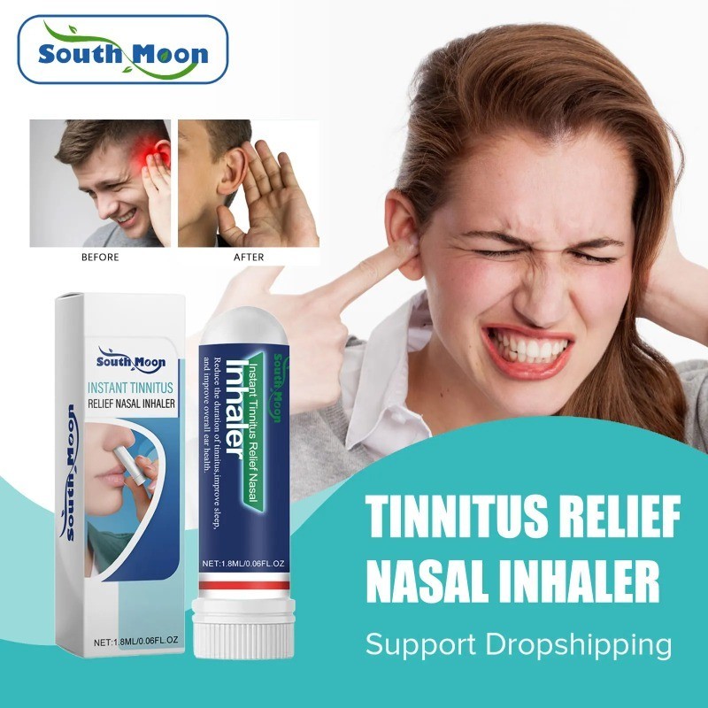Tinnitus Treatment Nasal Inhaler Relief Ear Discomfort Deafness Protect ...