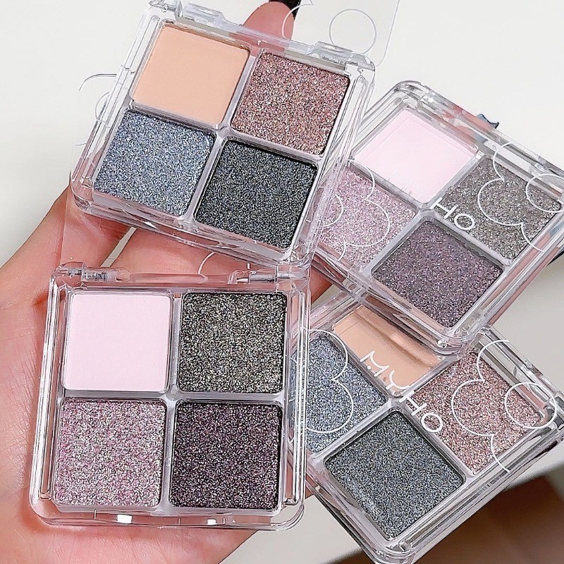 Sweet Cool Smoked Eyeshadow Palette - Glitter Pearly Eye Shadow - Long ...