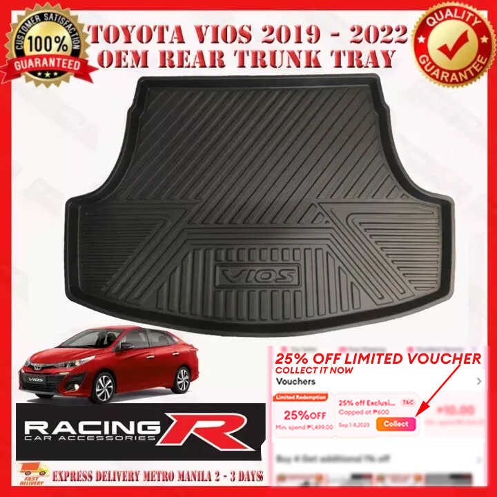 Vios Prime Toyota 2019-2024 OEM Rear Trunk O Cargo Tray V1 - 2019 2020 ...
