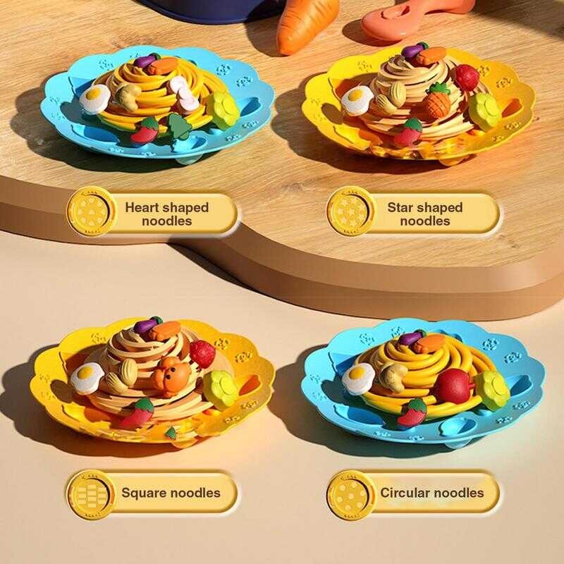 Noodle Creative Kids Slime Colourful Mud Modeg Clay Children Pasta ...