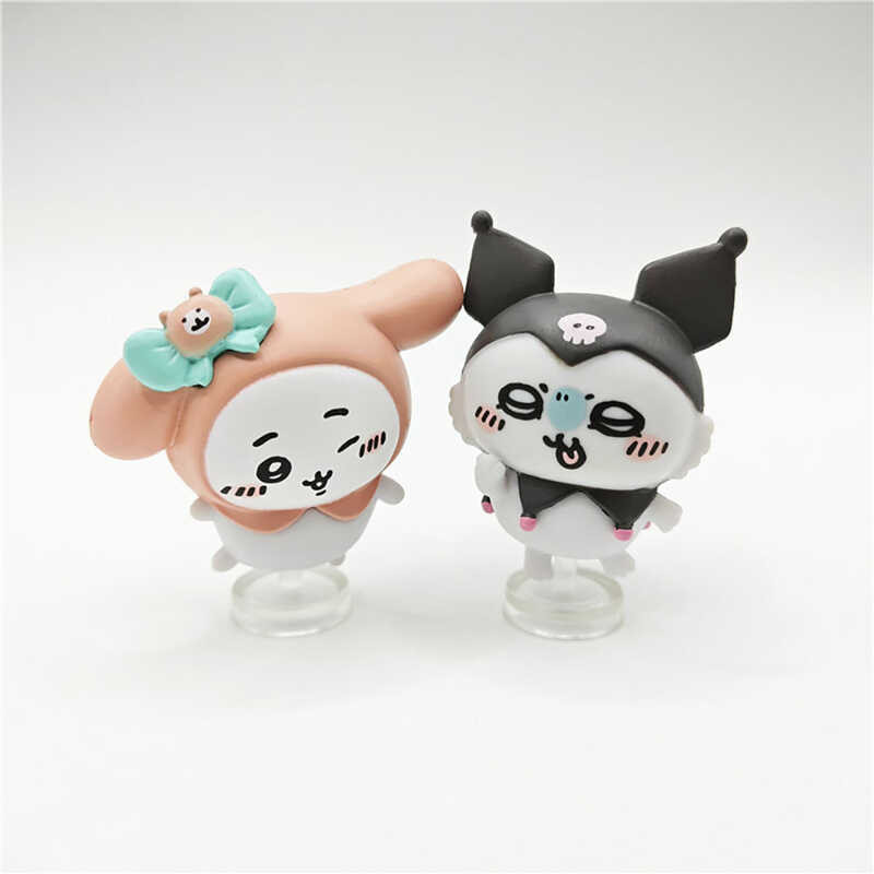 Sanrio 4Cm Figure Chiikawa Anime Cinnamoroll Cos Bear Melody Hello ...